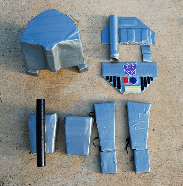 DIY Megatron Transformers Costume - Jocelyn Naquin