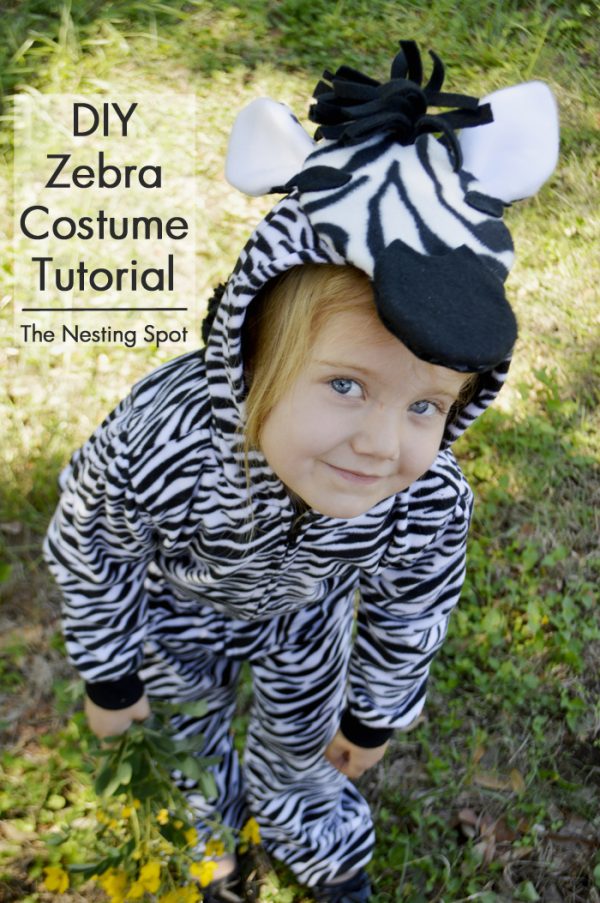 Tutorial: Easy DIY Zebra, Horse, or Unicorn Costume - Jocelyn Naquin